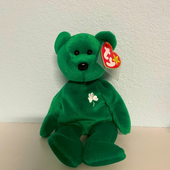 Ty | Toys | Rare Ty Beanie Babies Erin 997 | Poshmark